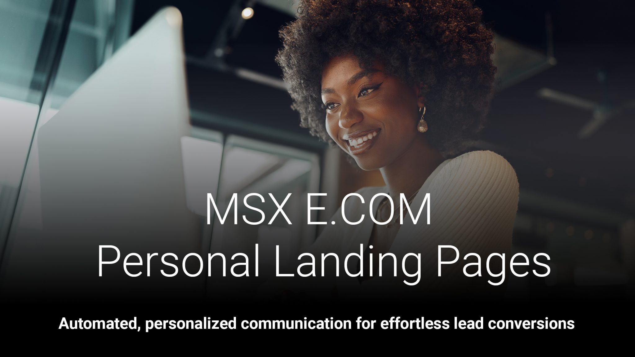 MSX.ECOM Personal Landing Pages - MSXI